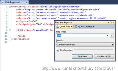 "Quick Find" a better way using Visual Studio Productivity Power Tools